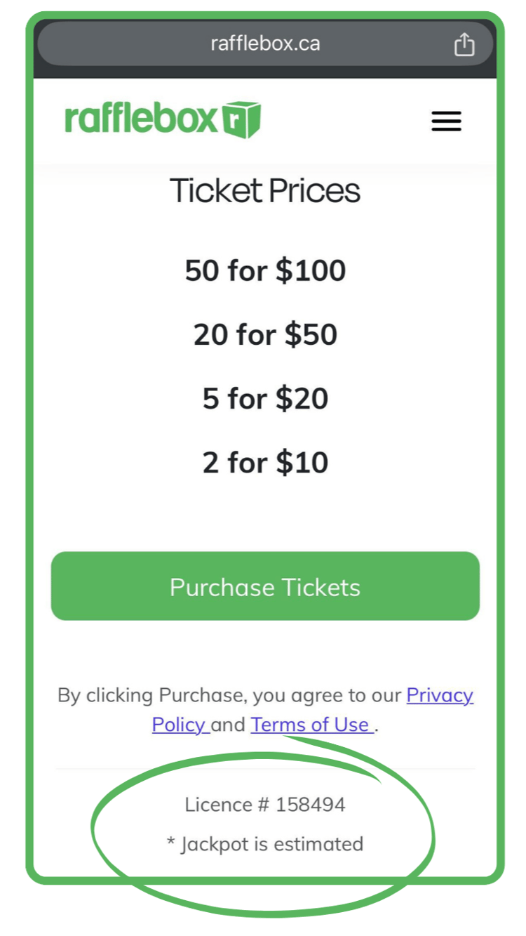 Charitable lottery regulations in British Columbia