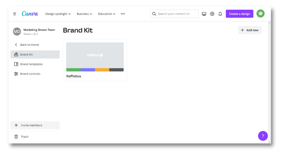 Marketing your raffle using Canva templates